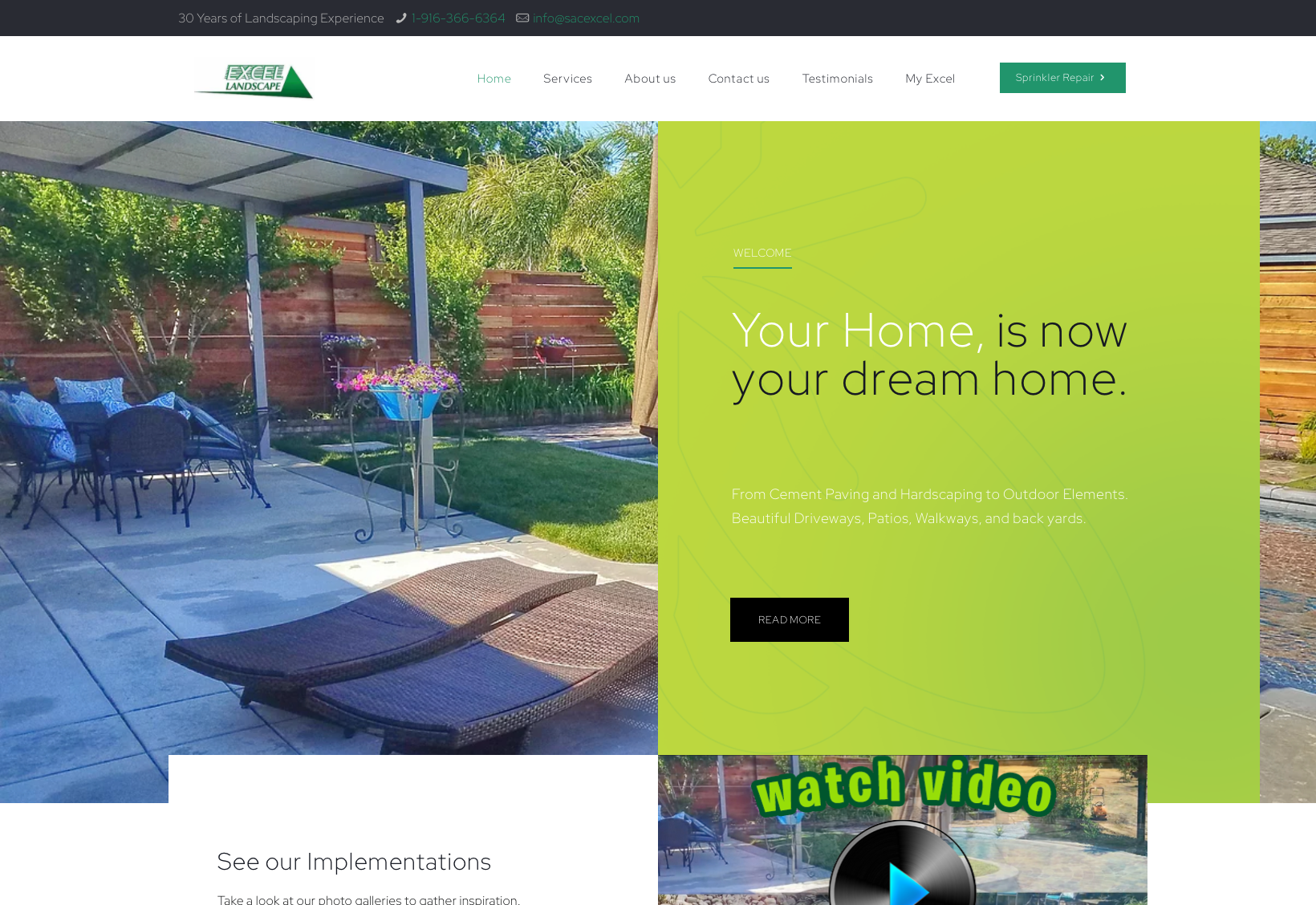 Excel Landscaping – Locutis IT Services